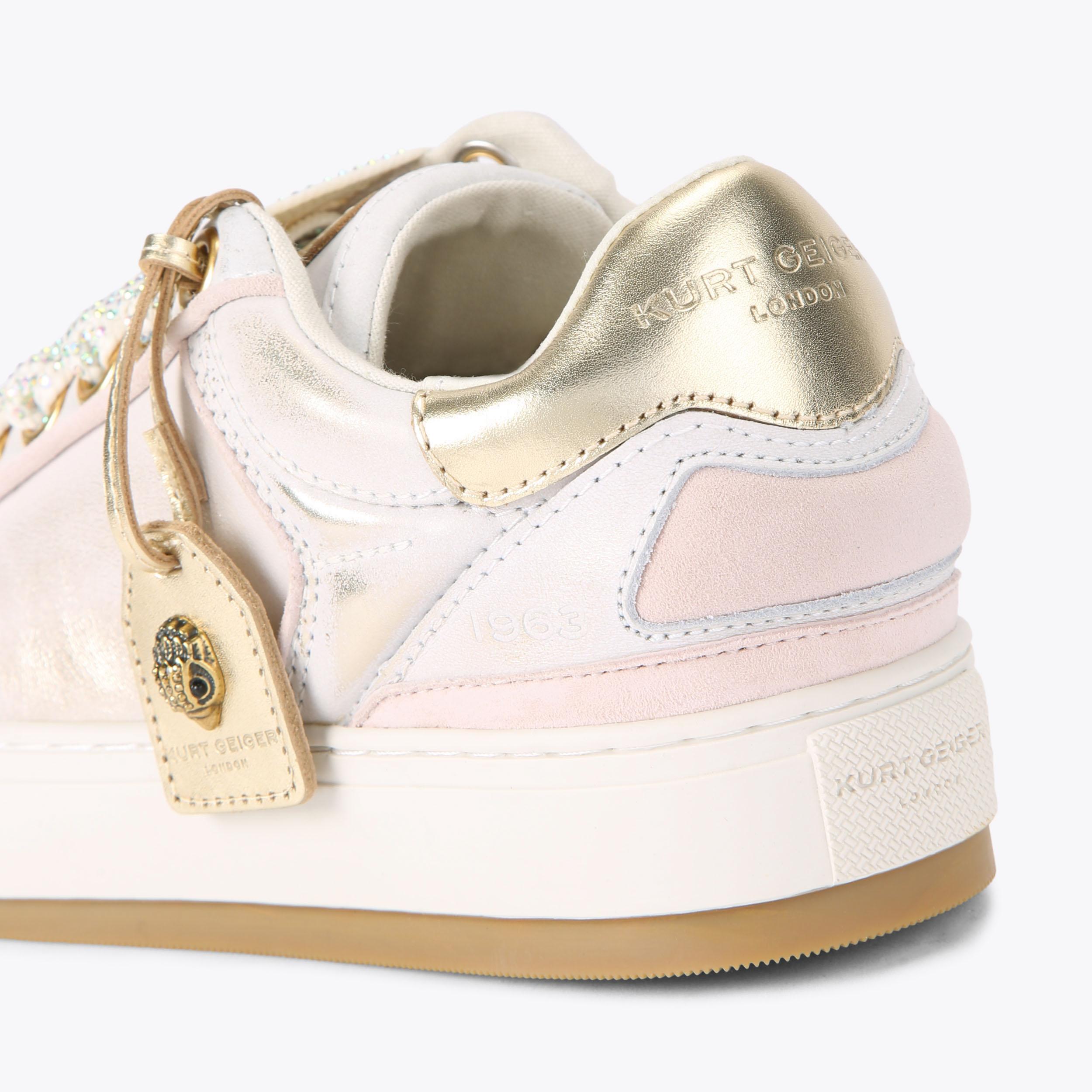 SOUTHBANK TAG Pink Gold Distressed Southbank Tag by KURT GEIGER LONDON