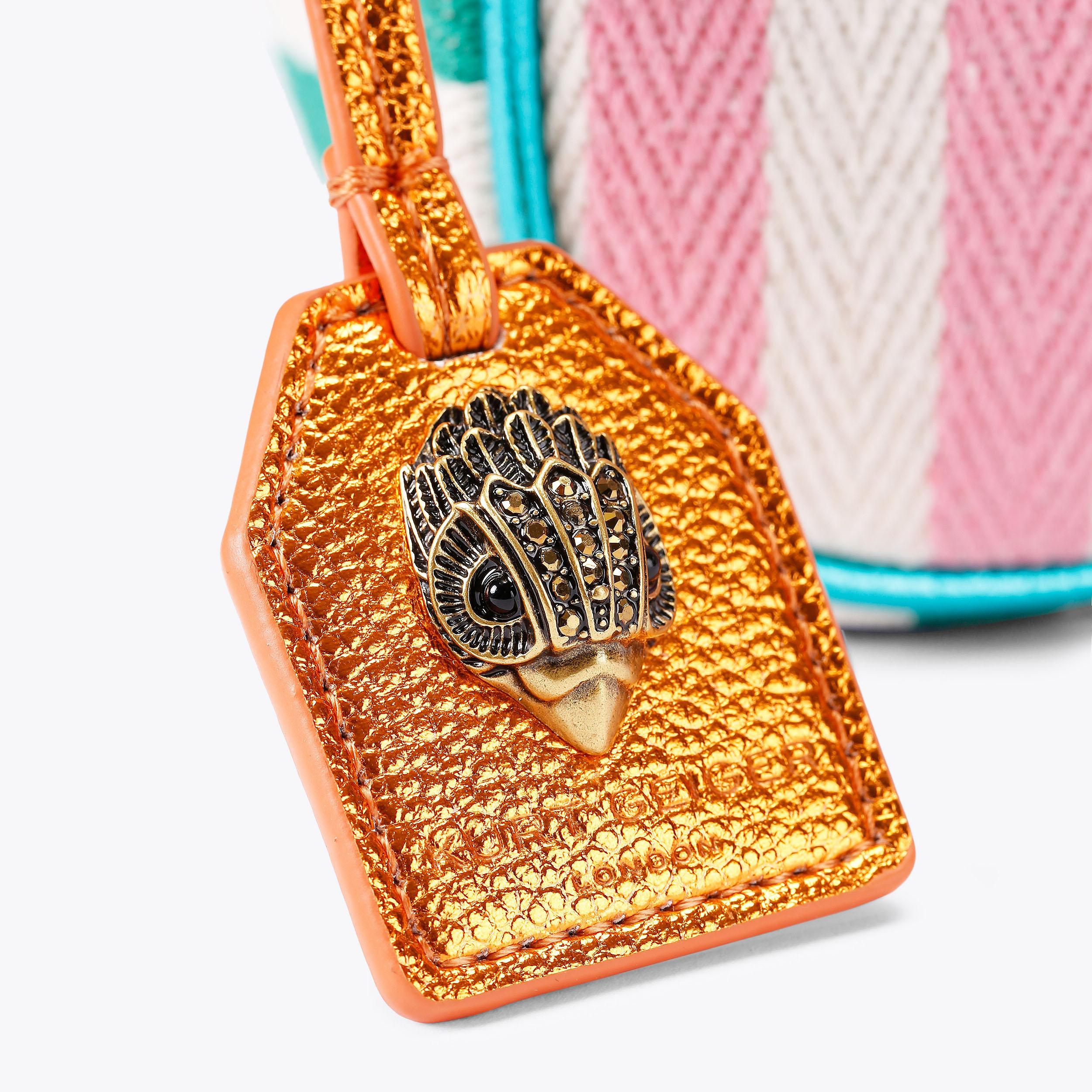 SOUTHBANK CAMERA BAG KURT Striped Camera Bag by KURT GEIGER LONDON