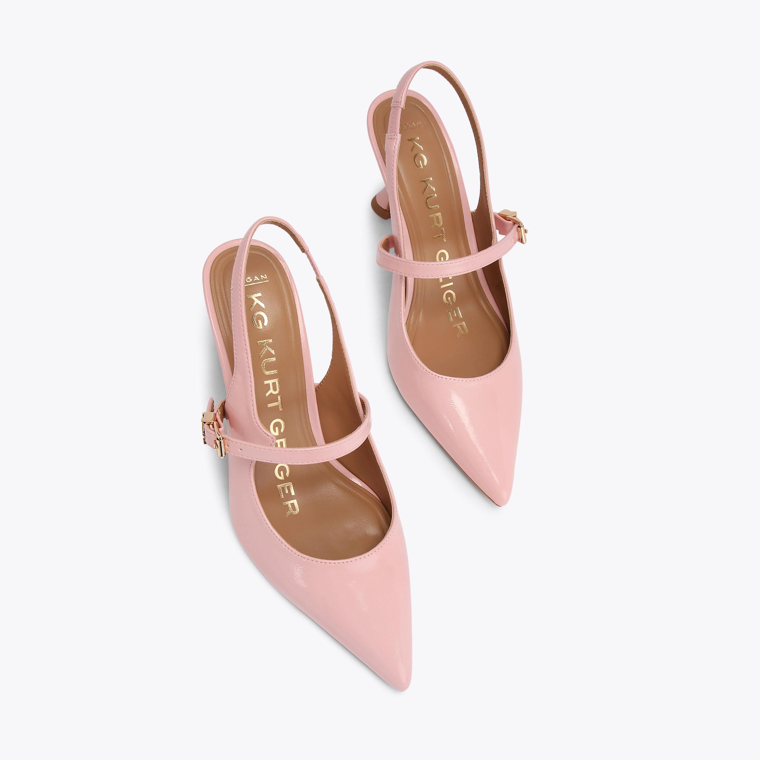 ALINA Pink Patent Heels by KG KURT GEIGER