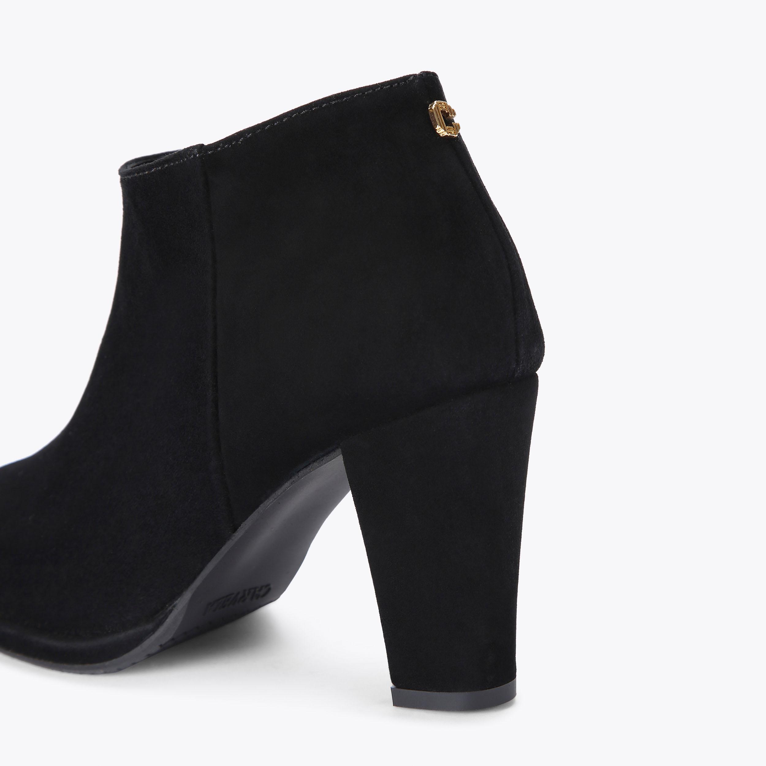 ADDISON Black Suede Ankle Boots by CARVELA COMFORT