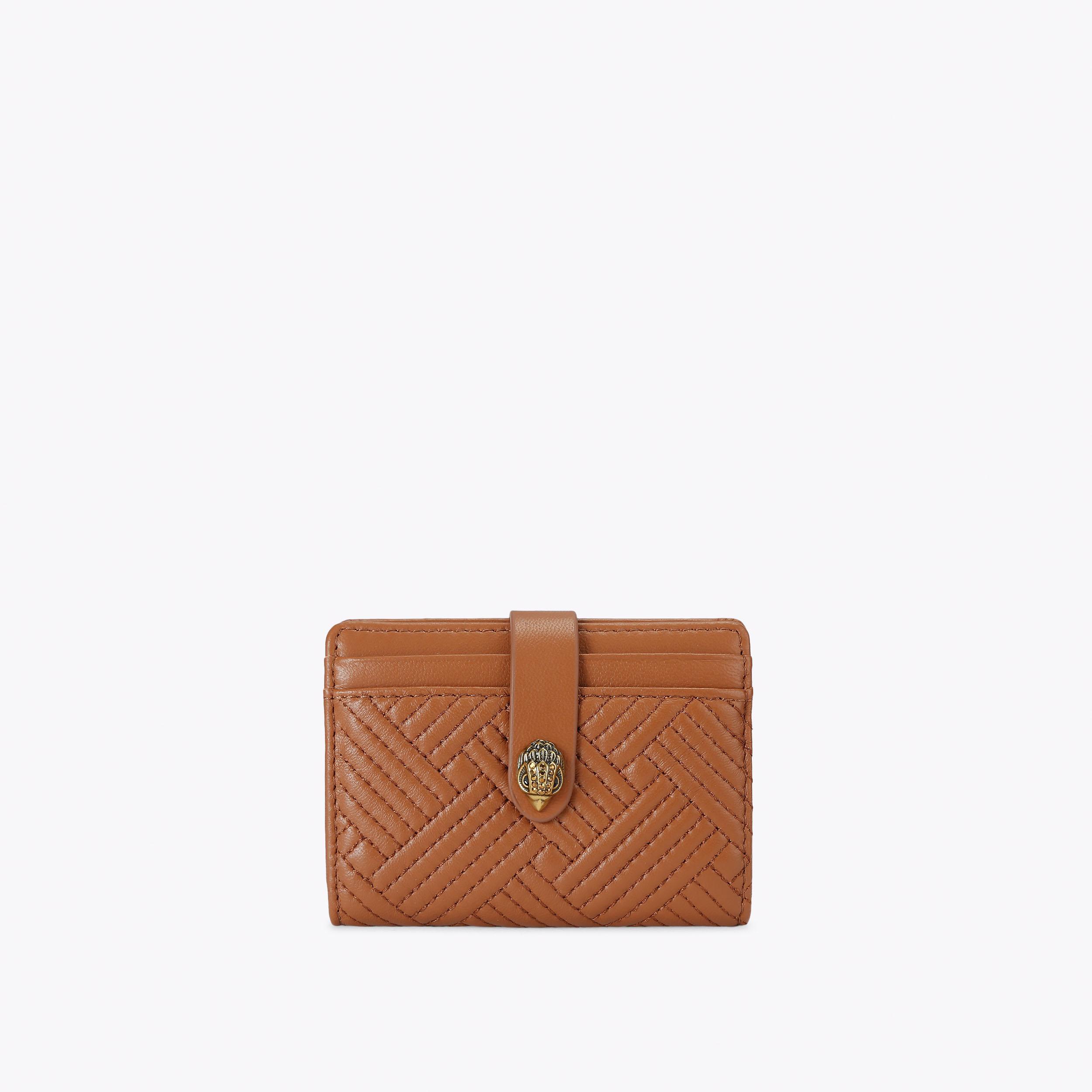 MULTI CARD KENSINGTON Brown Leather Quilted Multi Card Kensington by ...