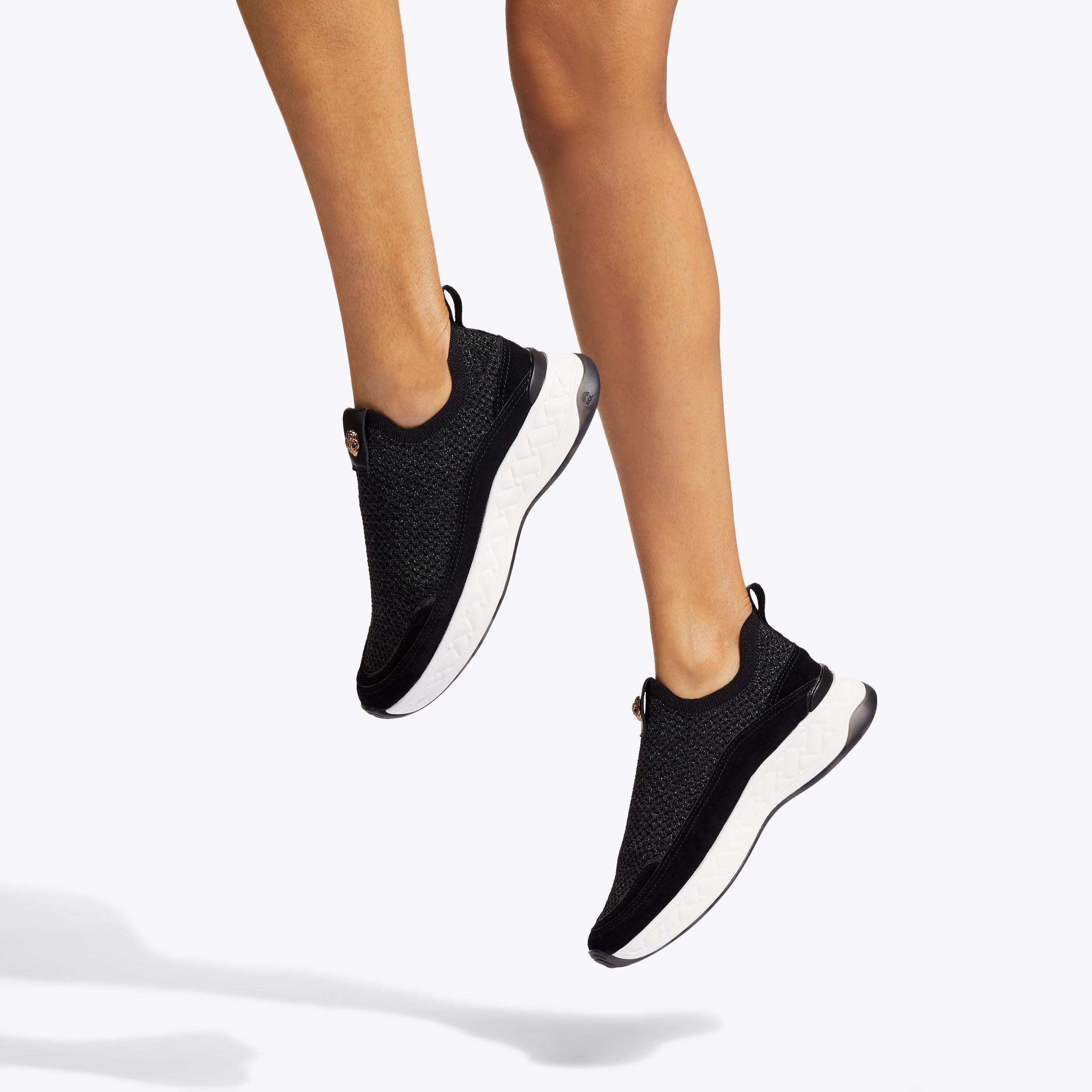 KENSINGTON KNIT SLIP ON Silver Knitted Slip On by KURT GEIGER LONDON