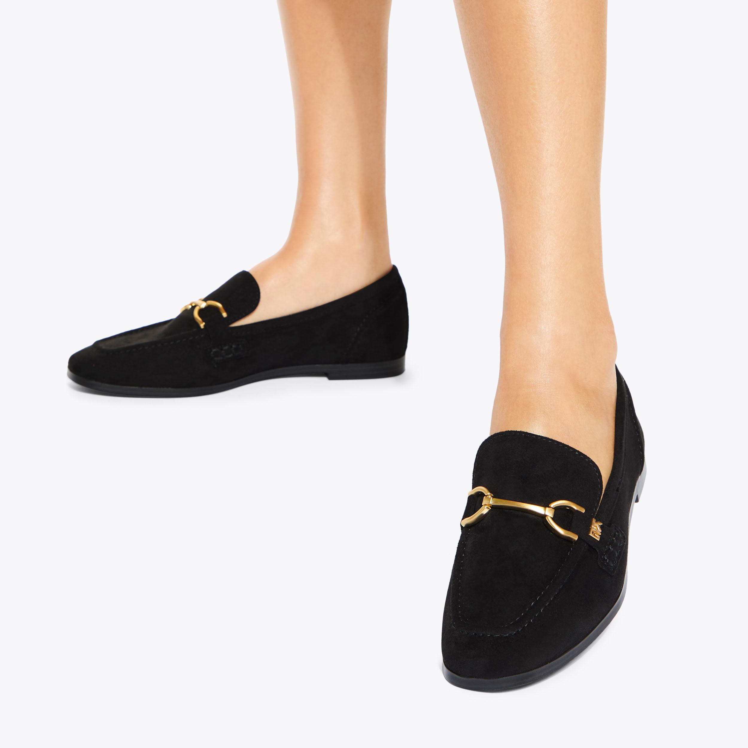 MADELINE Black Slip On Shoe by KG KURT GEIGER