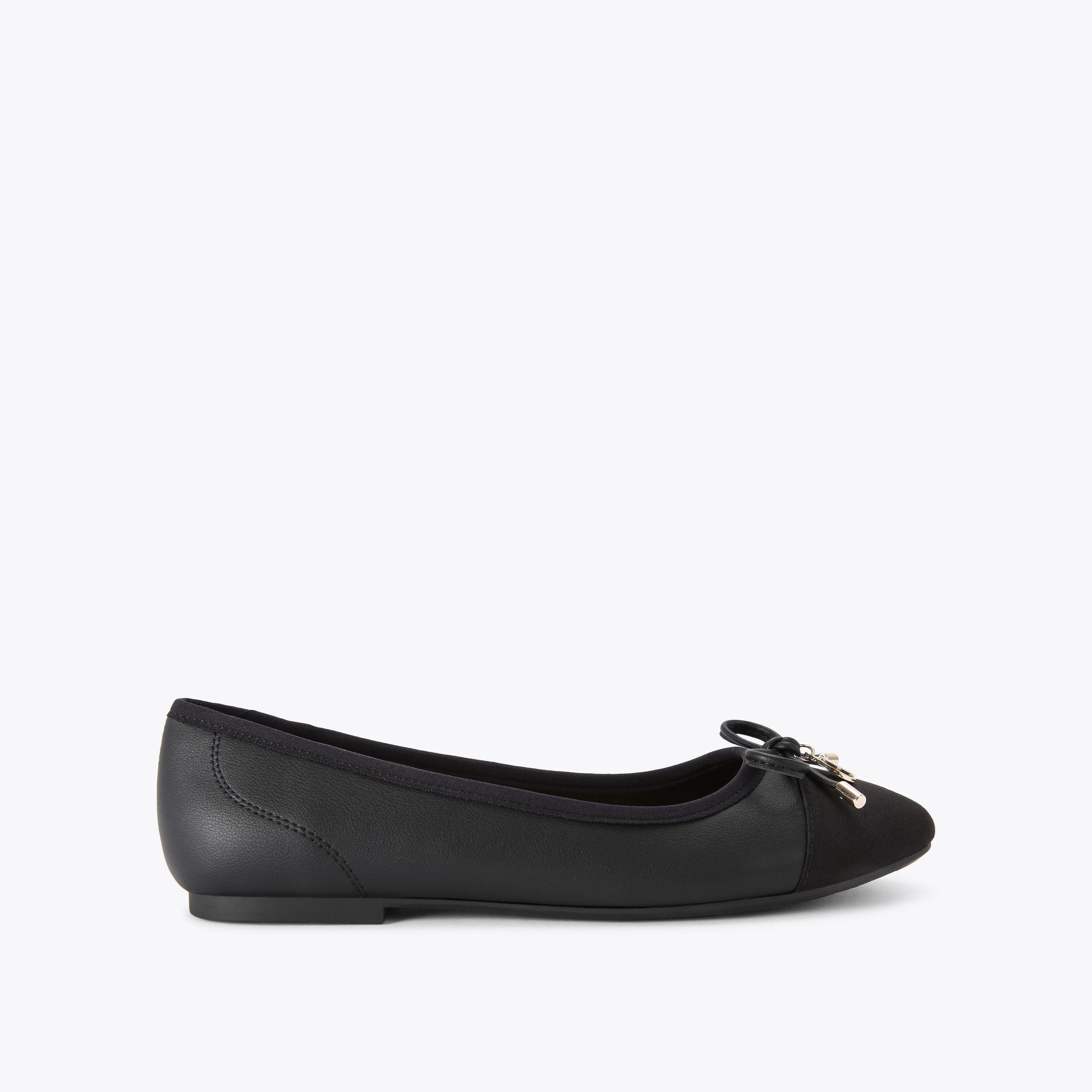 MINDY Black Ballet Flats by KG KURT GEIGER