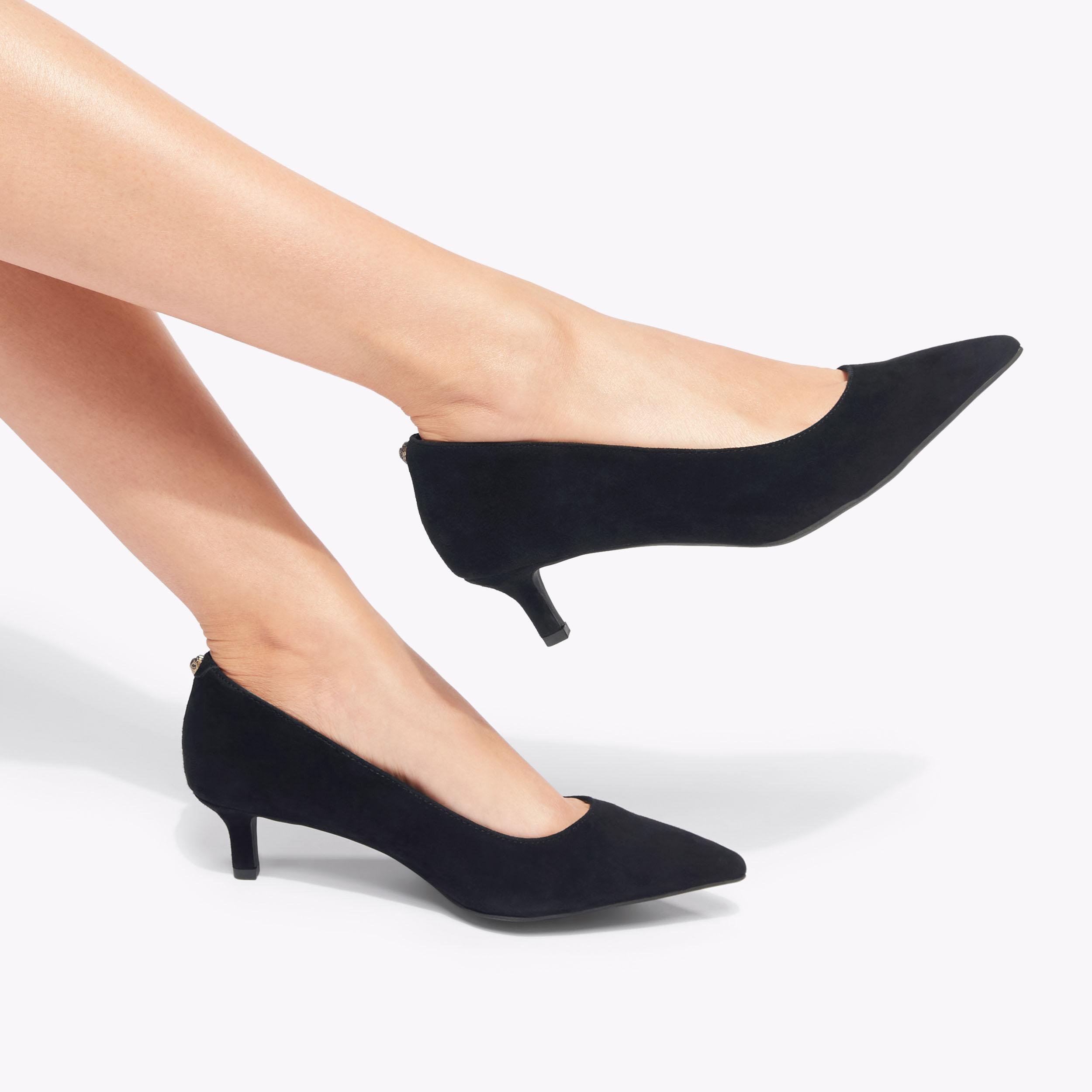 KENSINGTON FLEXI 45 Black Court Heel by KURT GEIGER LONDON