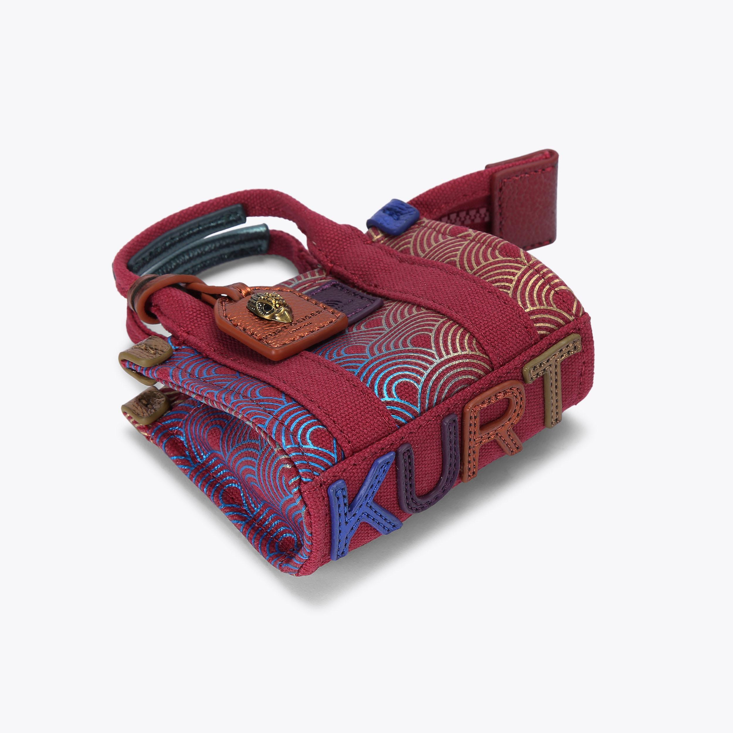 MICRO SOUTHBANK TOTE Red Rainbow Micro Tote Bag by KURT GEIGER LONDON