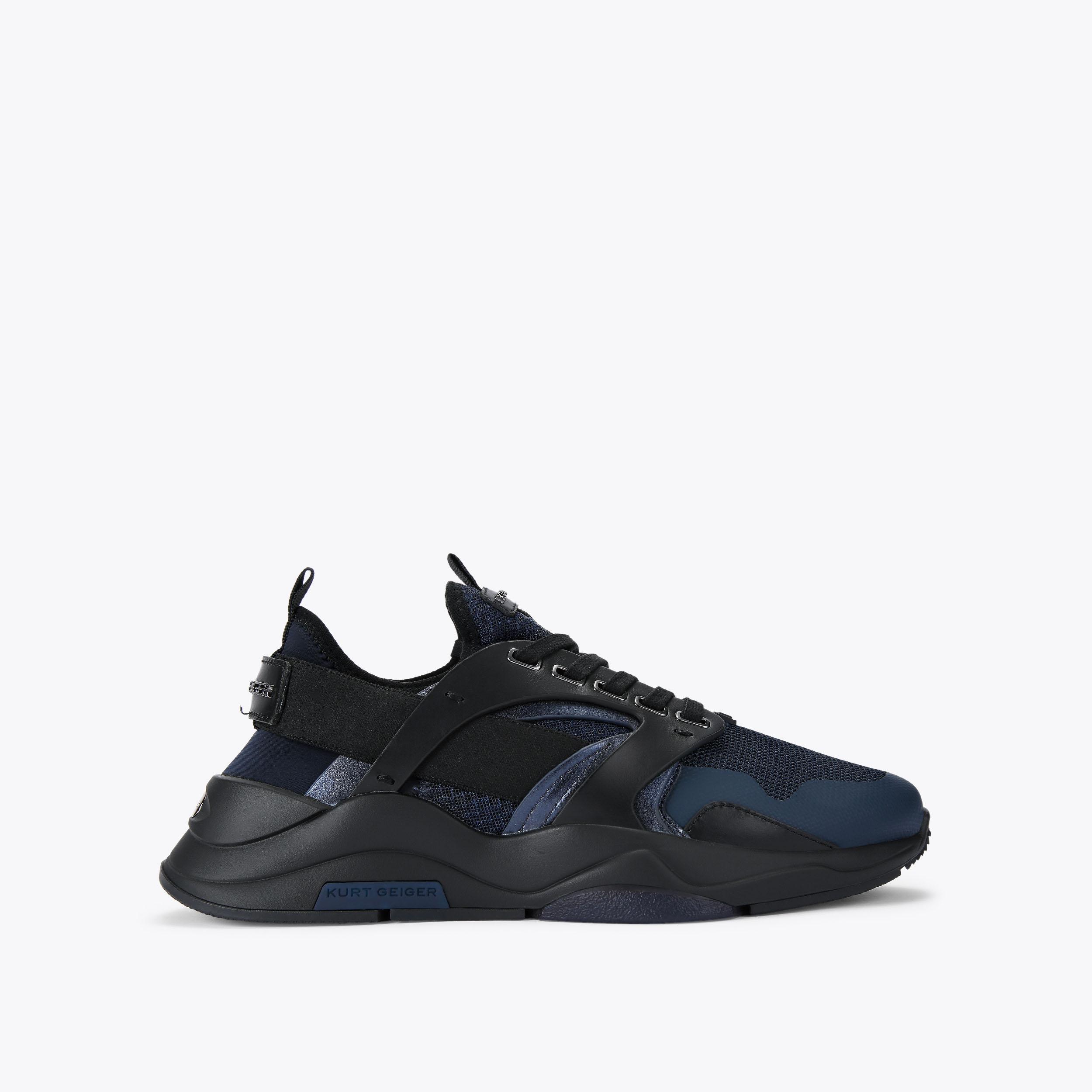 RICHMOND RUNNER Navy Sneaker by KURT GEIGER LONDON