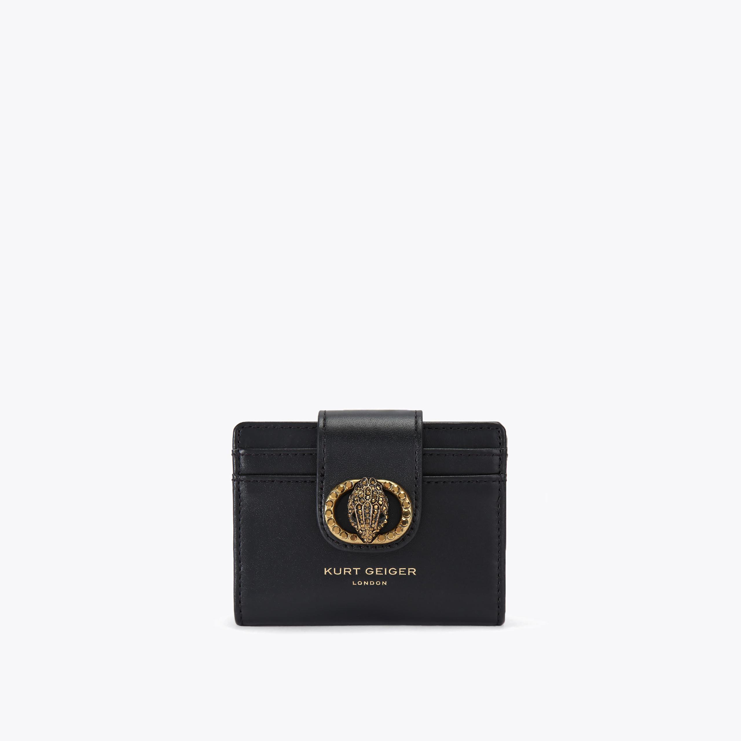 CHELSEA MULTI CARD Black Card Holder by KURT GEIGER LONDON