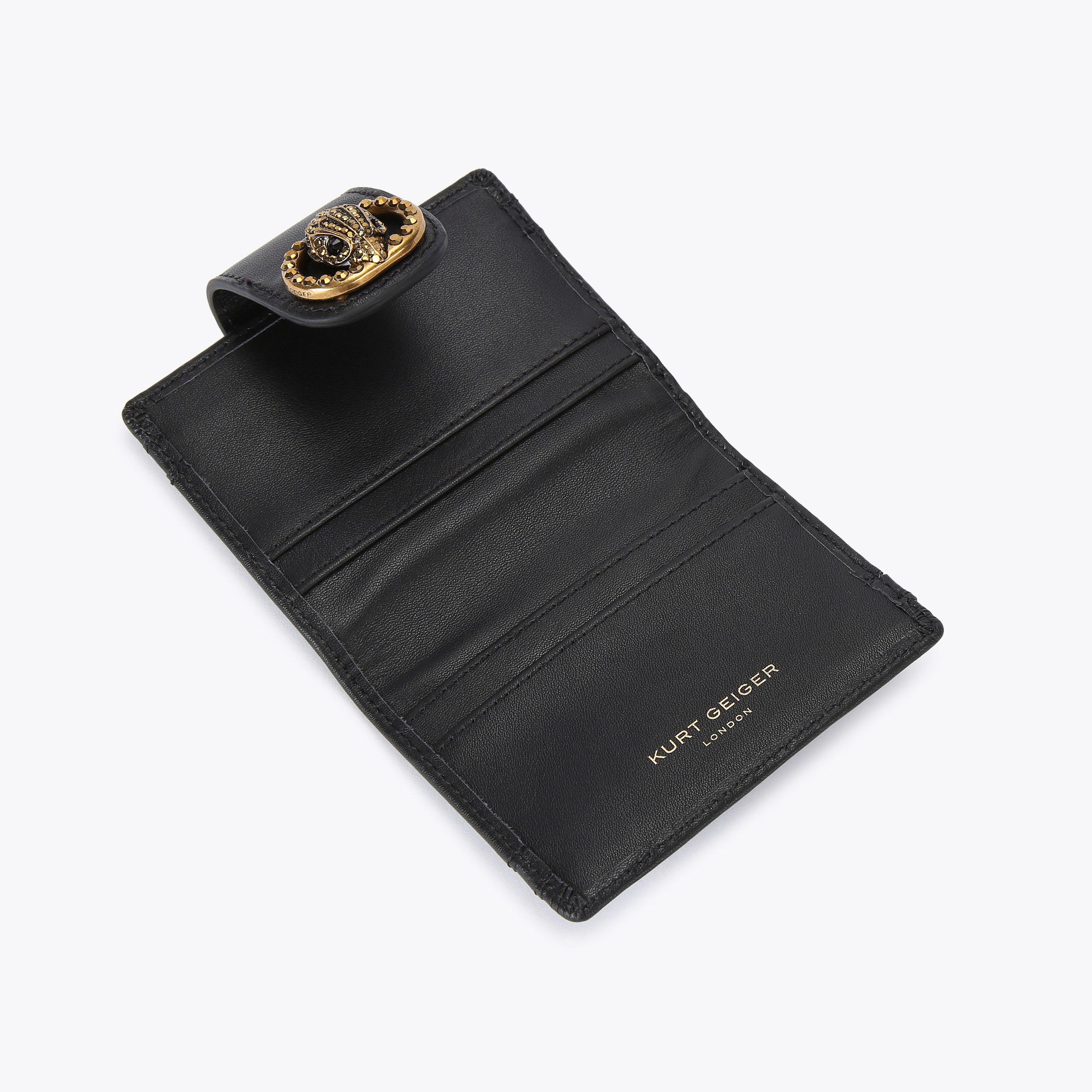 CHELSEA MULTI CARD Black Card Holder by KURT GEIGER LONDON