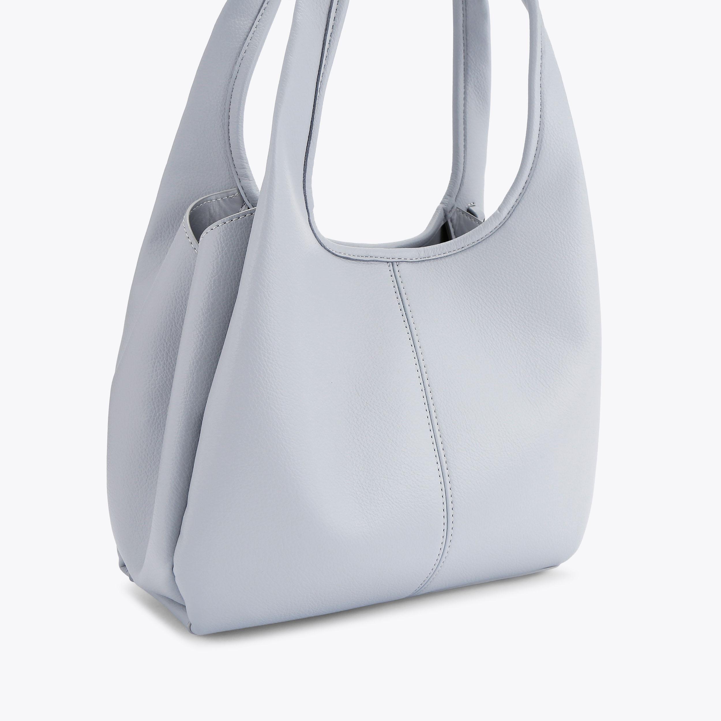 MINI MILANO Grey Mini Shoulder Bag by CARVELA