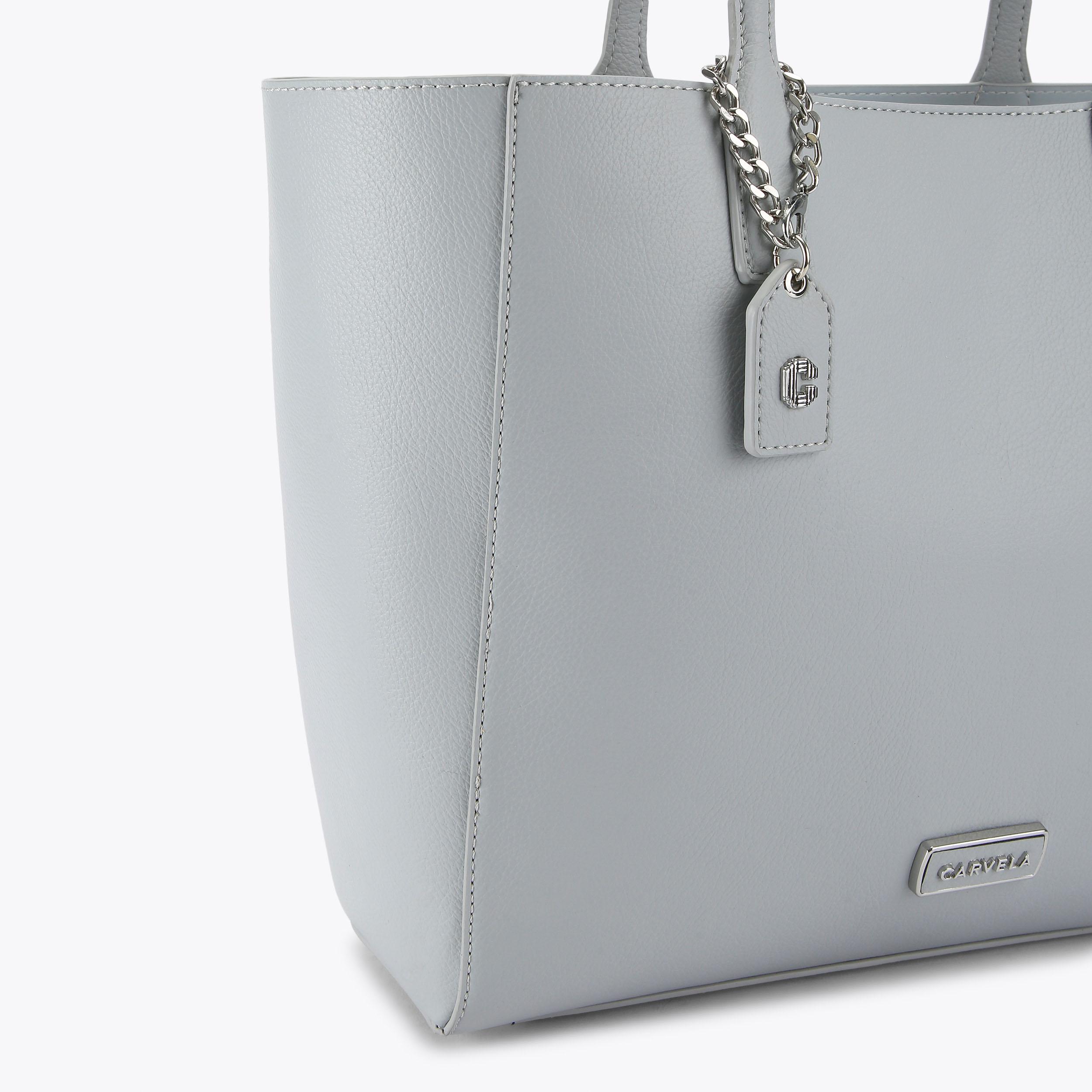 MILANO SHOPPER Pale Blue Shopper Bag by CARVELA