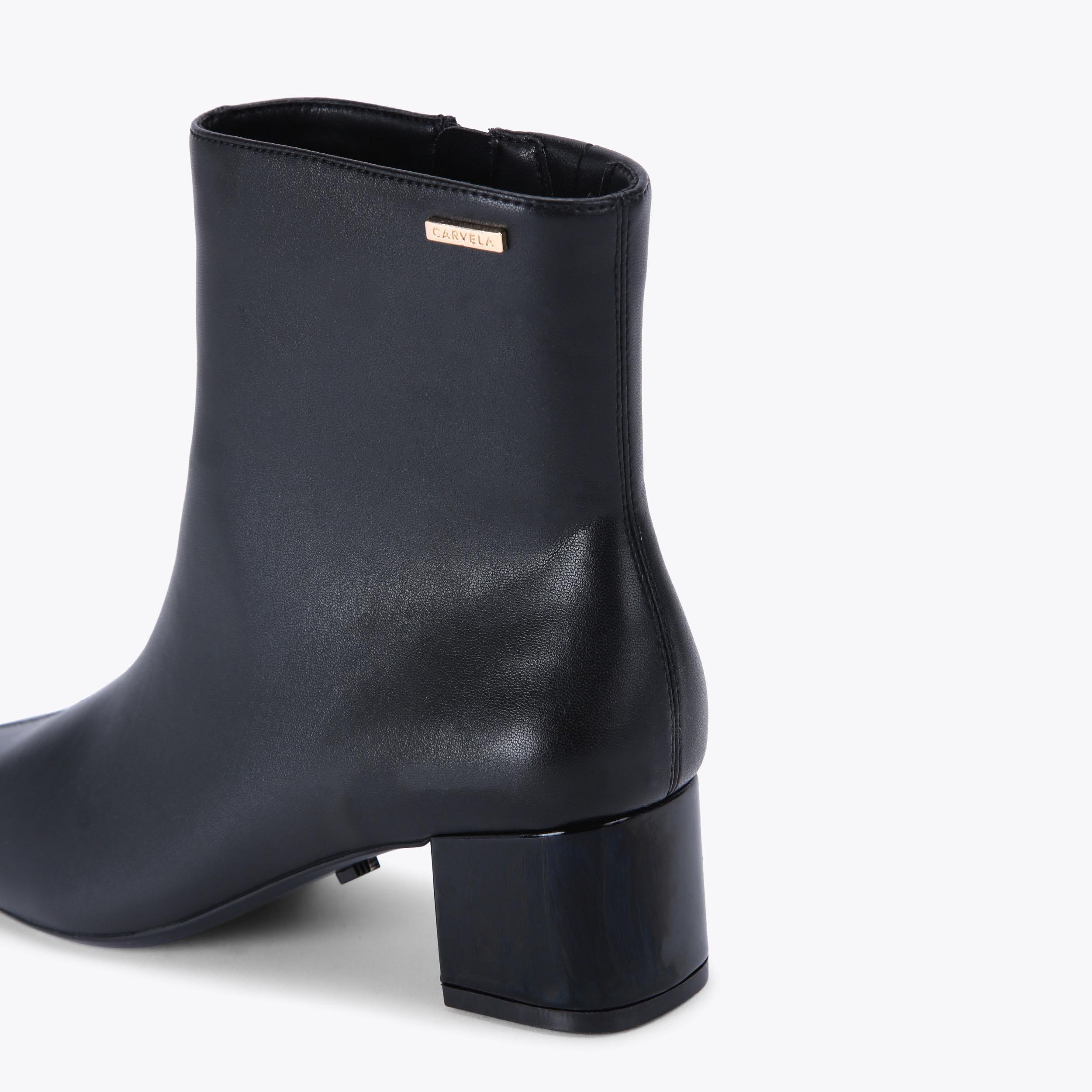 CLEO ANKLE Black Ankle Boot by CARVELA