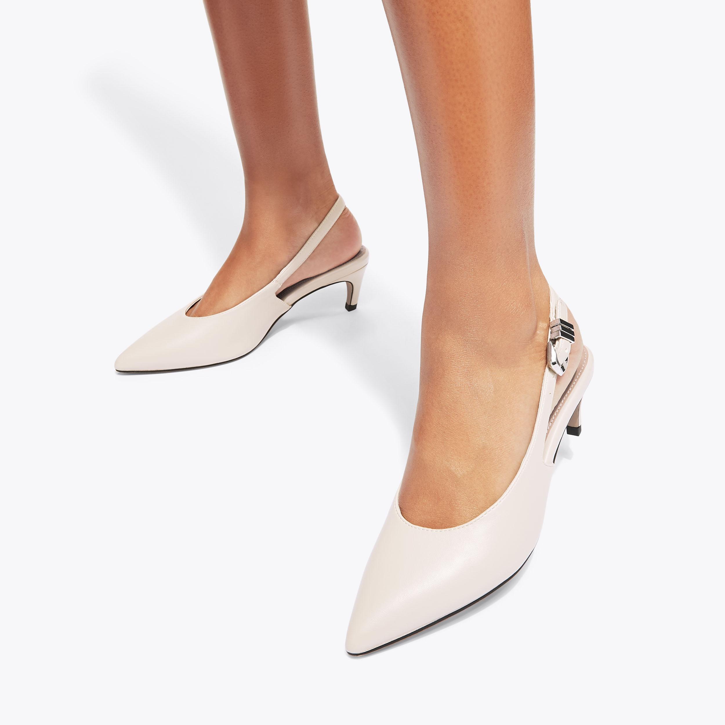BELOVED Bone Slingback Heel by KG KURT GEIGER