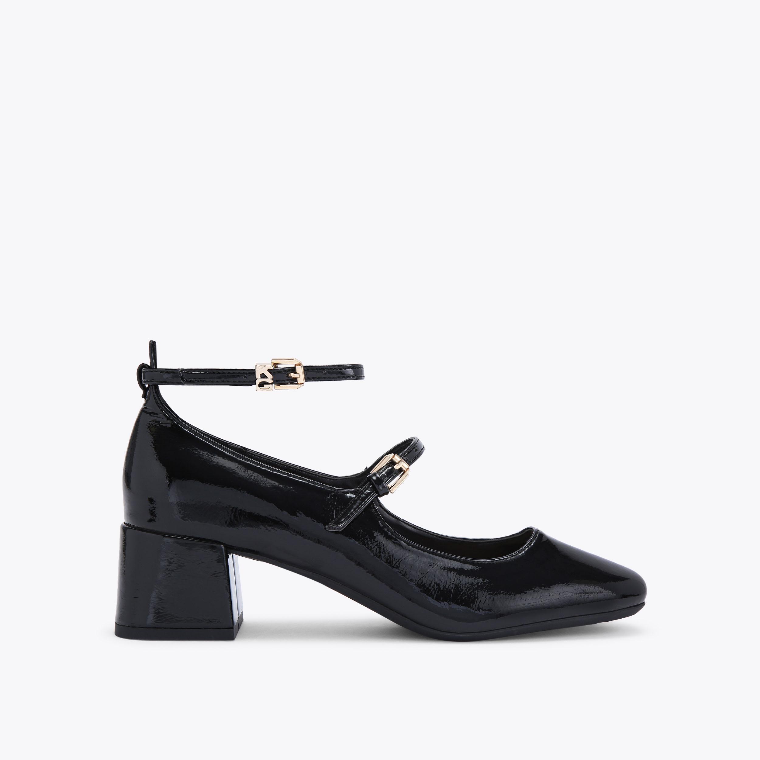 ADELAIDE Black Patent Heel by KG KURT GEIGER