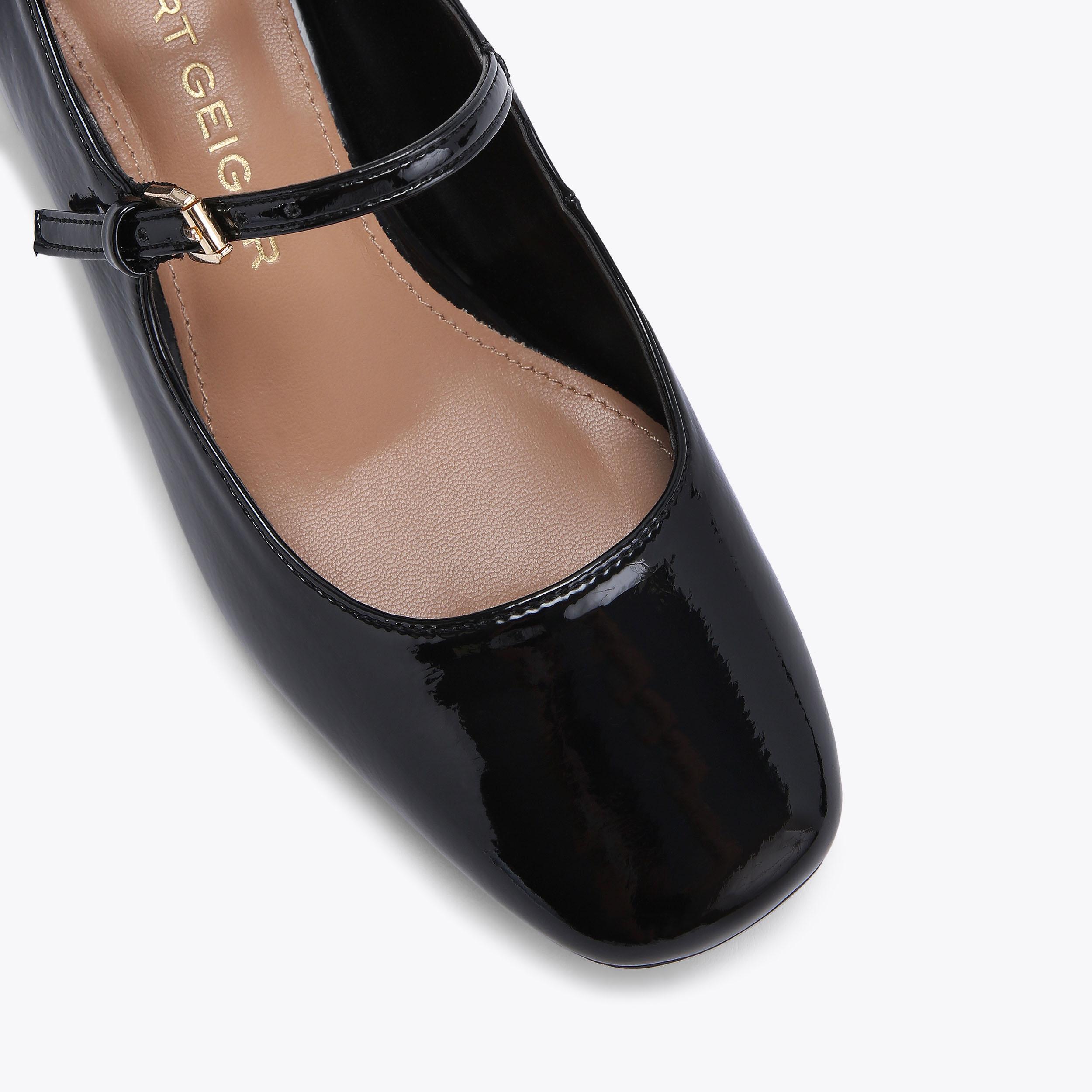 ADELAIDE Black Patent Heel by KG KURT GEIGER