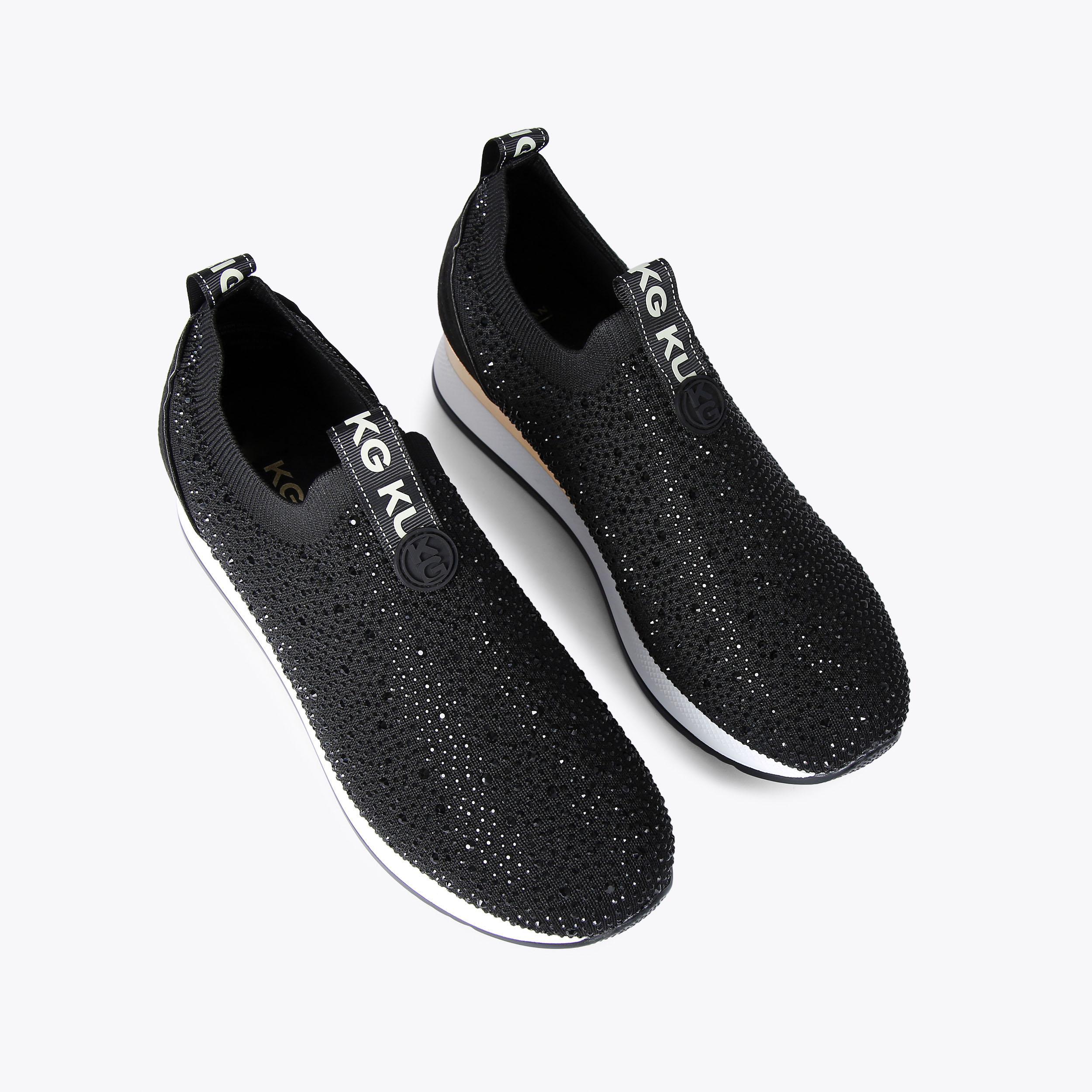 LARA2 Black Sneaker by KG KURT GEIGER