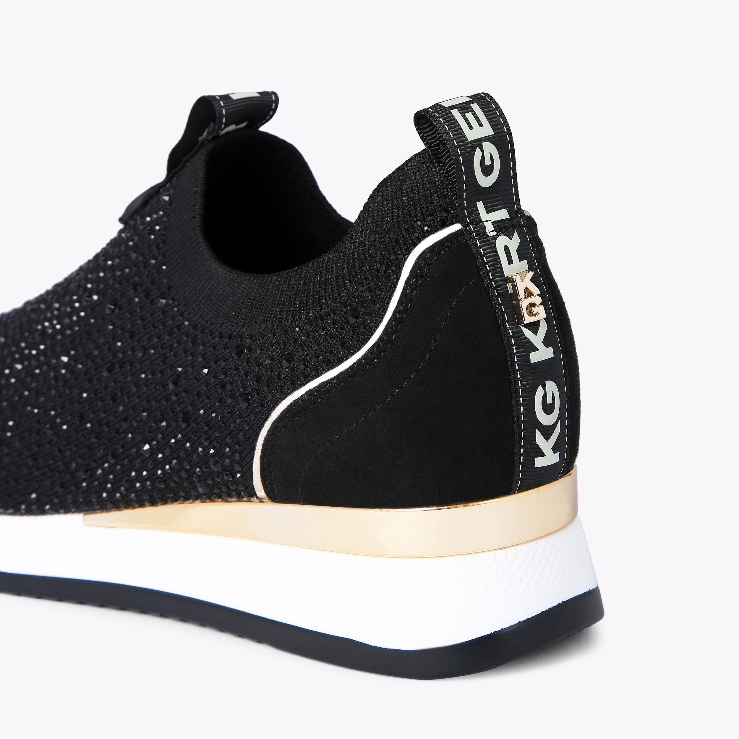 LARA2 Black Sneaker by KG KURT GEIGER
