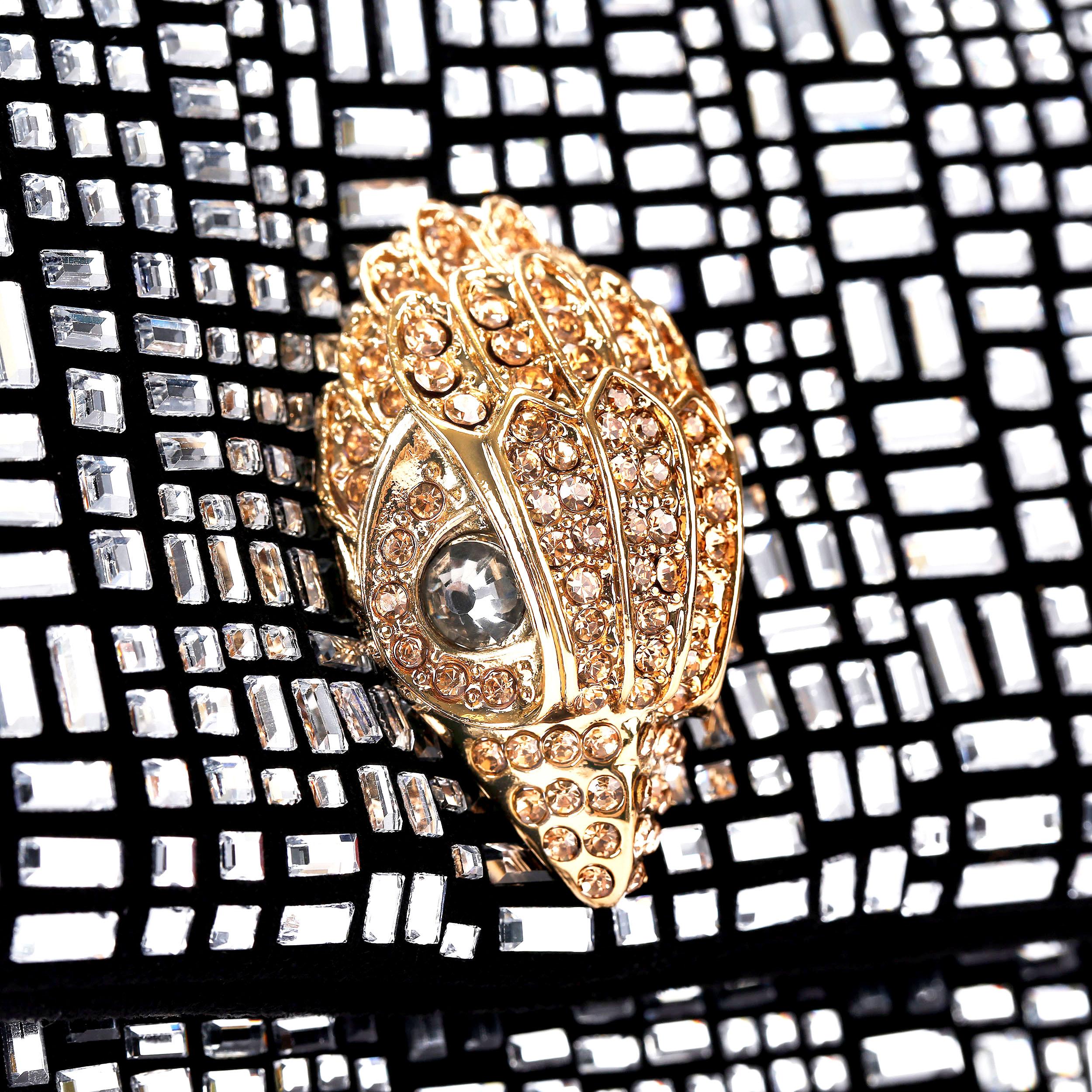 MINI KENSINGTON CRYSTALS Crystal Mini Cross Body Bag by KURT GEIGER LONDON