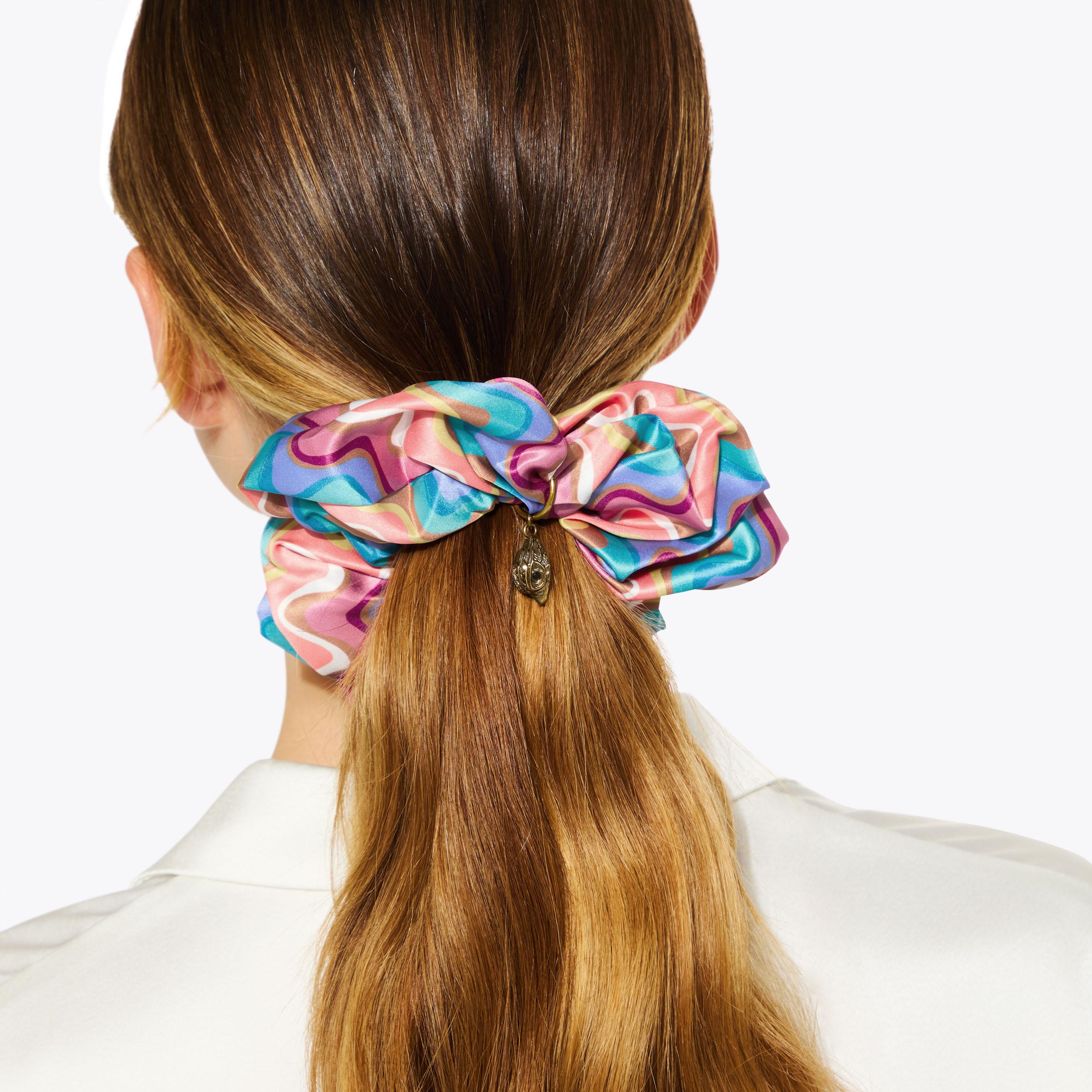 PRINTED SCRUNCHIE Printed Scrunchie by KURT GEIGER LONDON