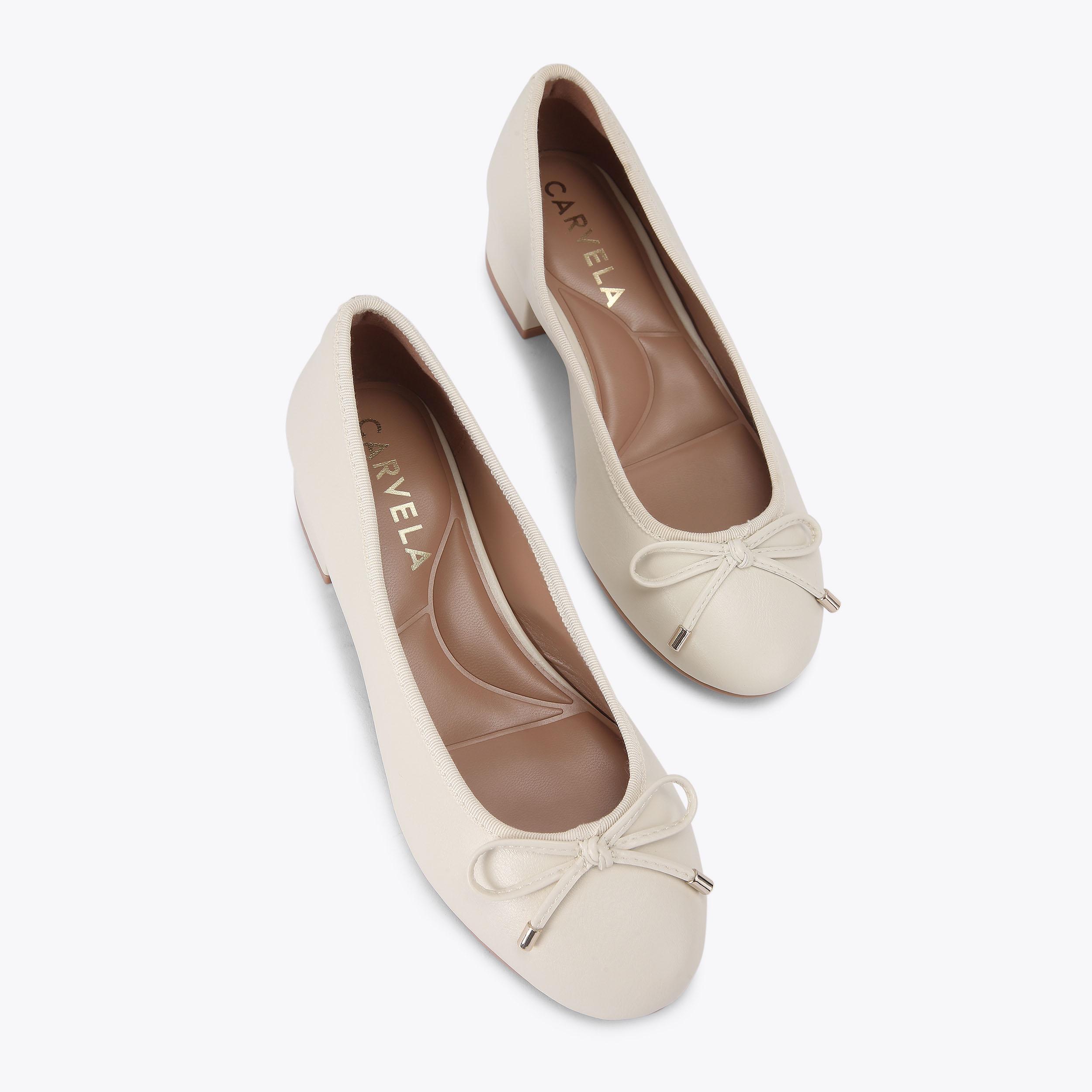NOVA BALLET Bone Ballet Flat by CARVELA