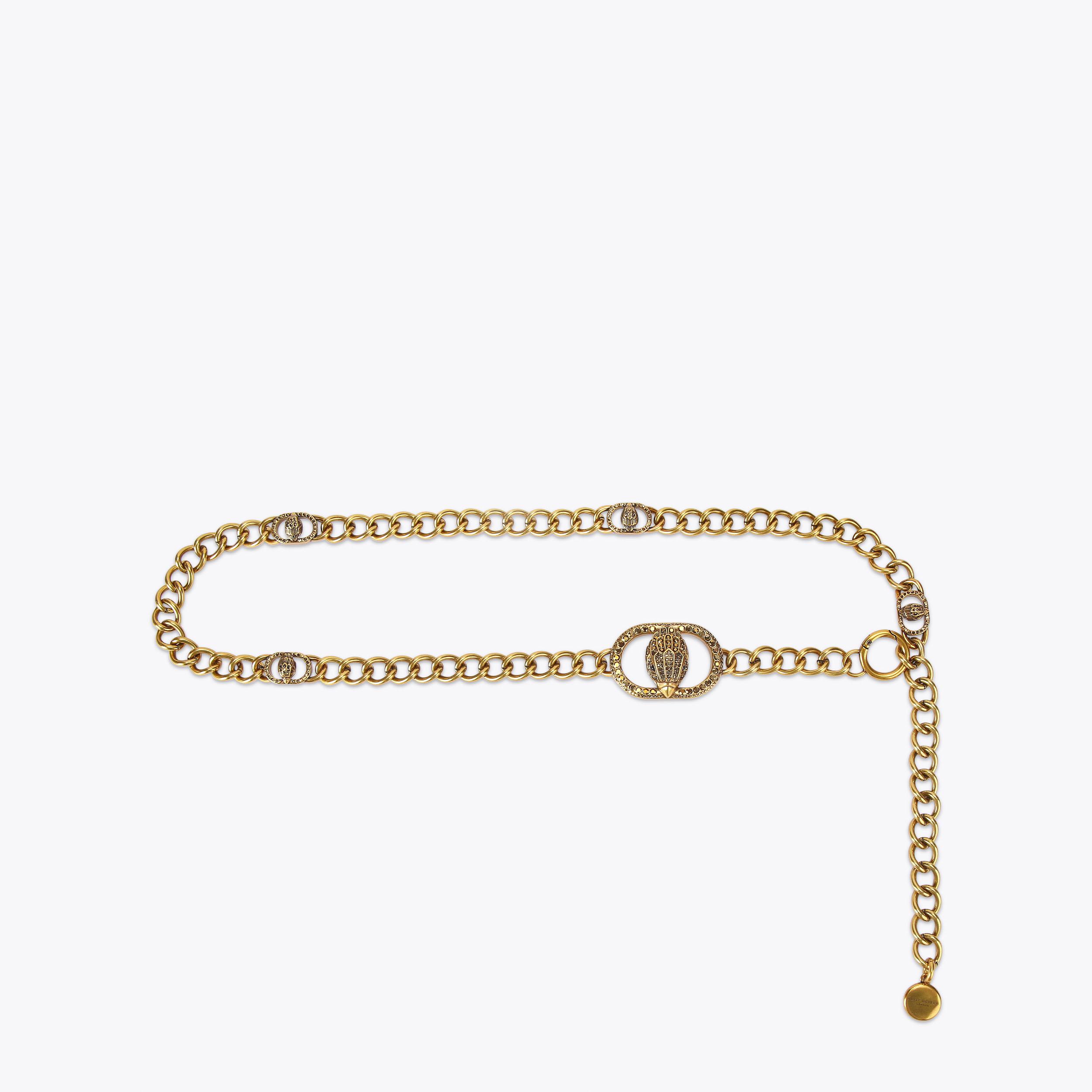 CHELSEA CHAIN BELT Chelsea Chain Belt by KURT GEIGER LONDON