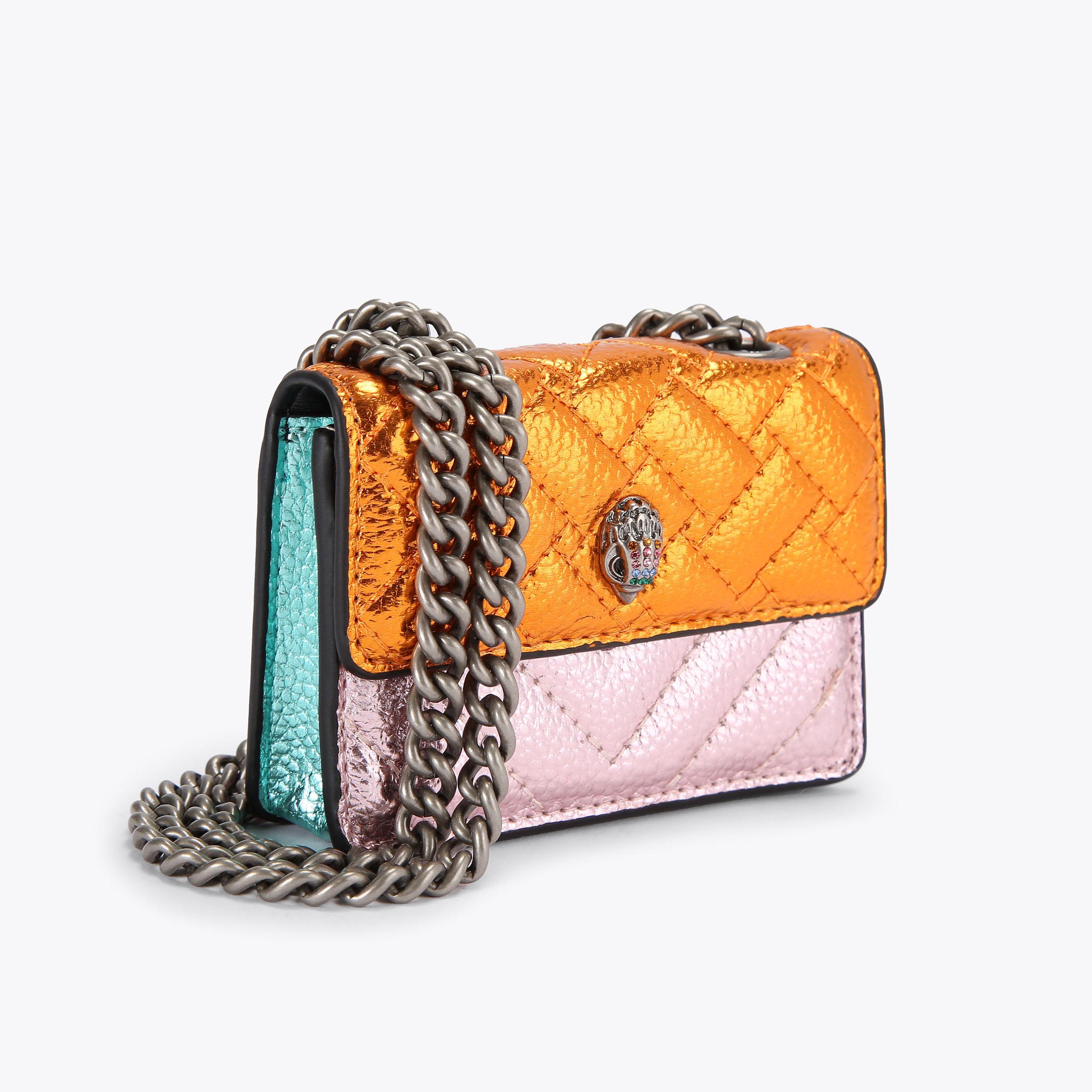 MICRO KENSINGTON Multi-Coloured Micro Quilted Cross Body Bag by KURT ...