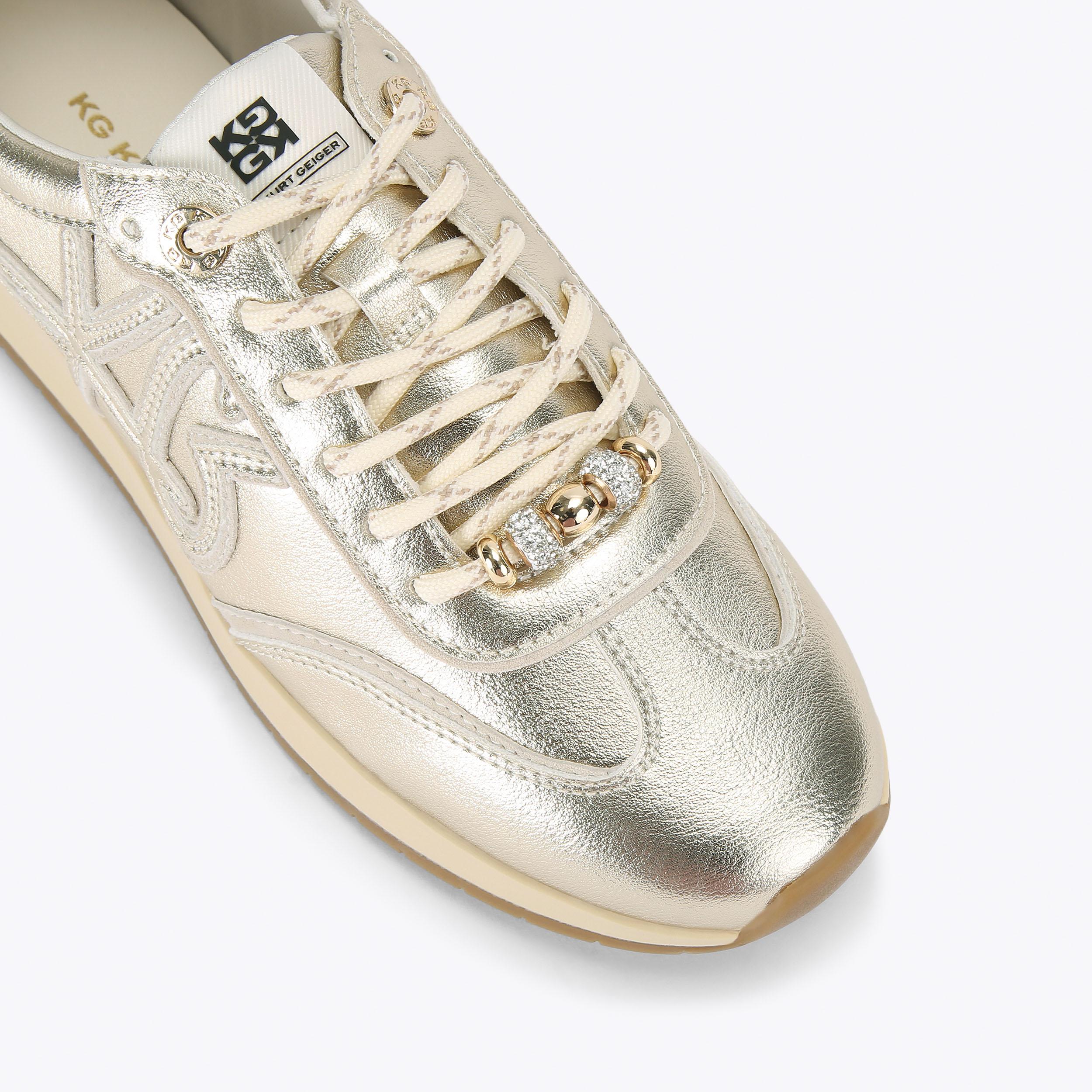 LALA Bone Lace Up Sneaker by KG KURT GEIGER