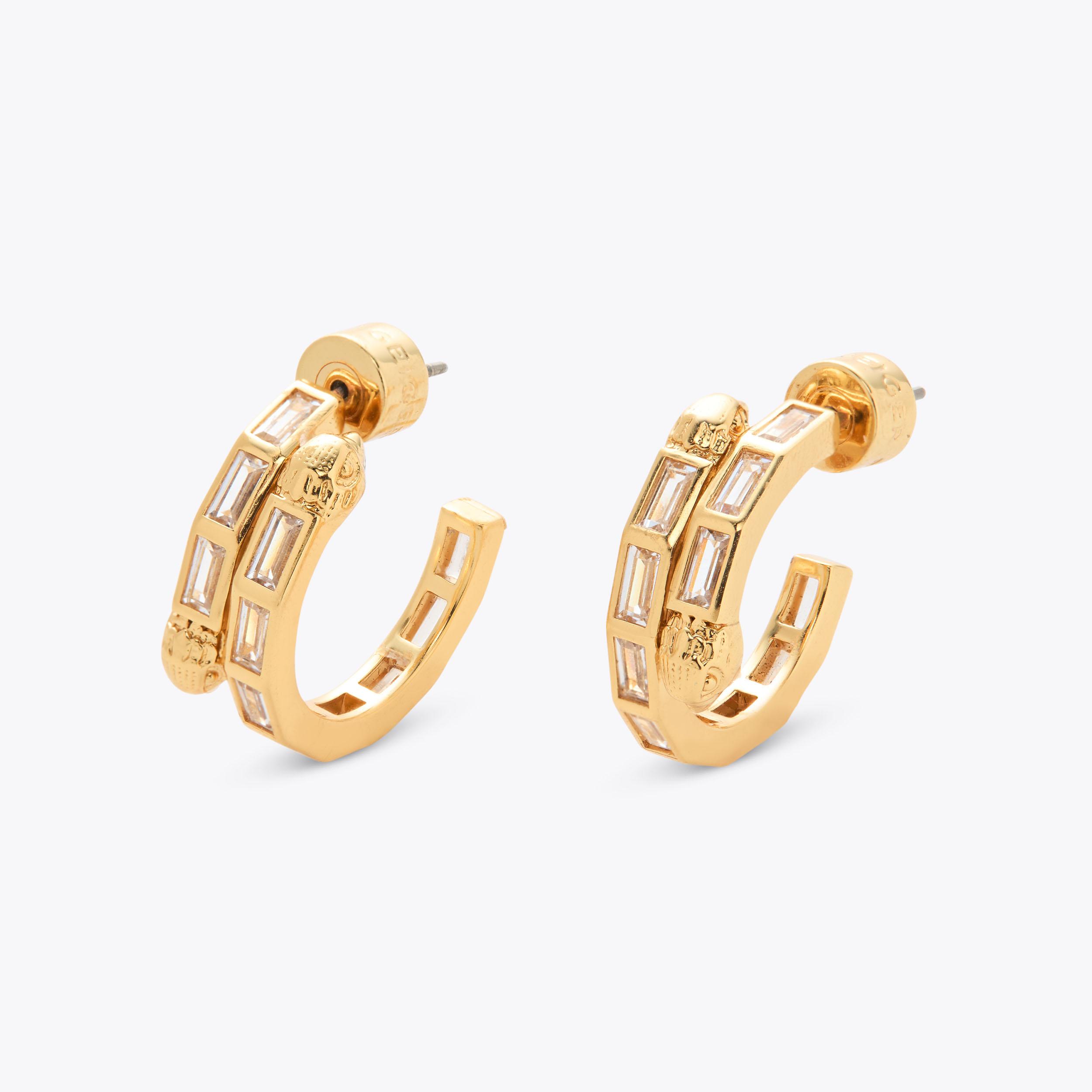 EAGLE BAGUETTE HOOPS by KURT GEIGER LONDON