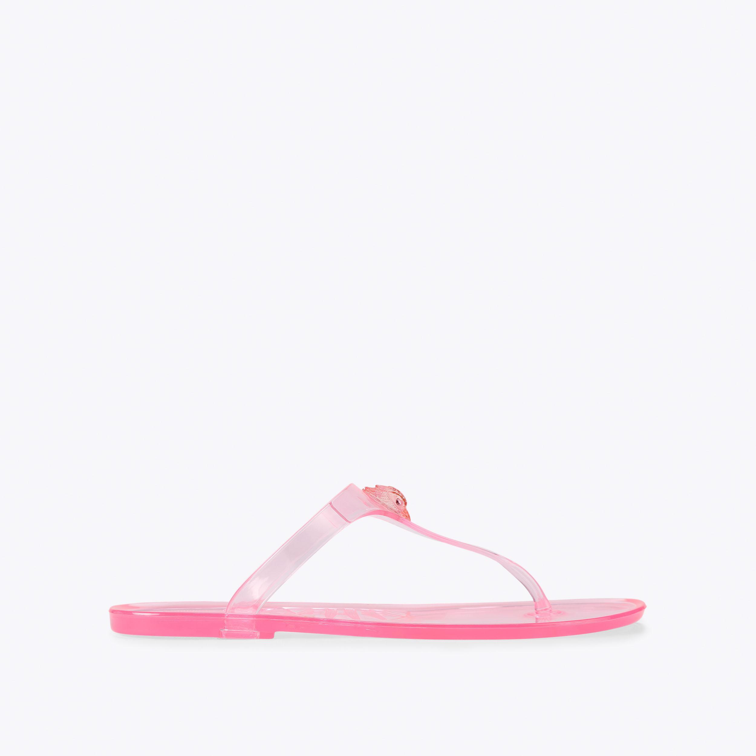 MADDISON T-BAR Pink Toe Post Sandal by Kurt Geiger London