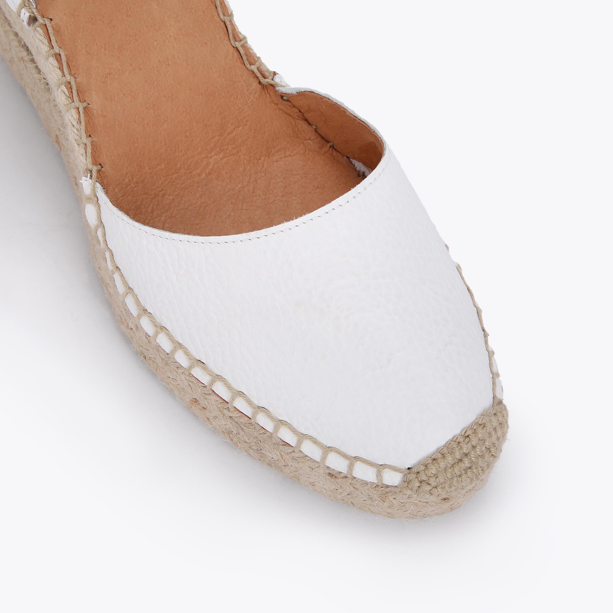 SPRITZ TIE White Rope Detail Sandals by CARVELA COMFORT