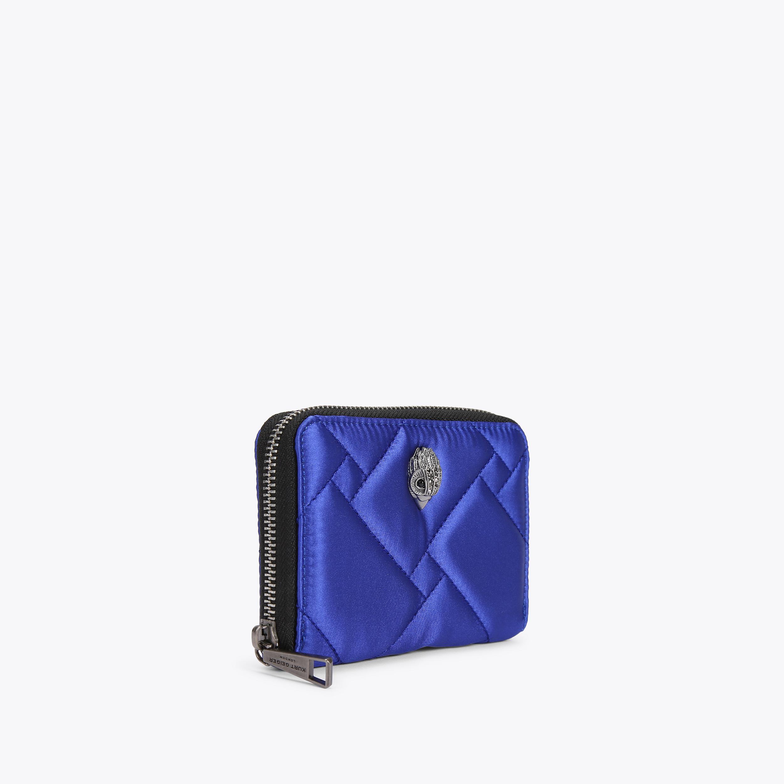 SM ZIP WALLET NYLON Blue Recycled Nylon Zip Around Wallet by KURT ...