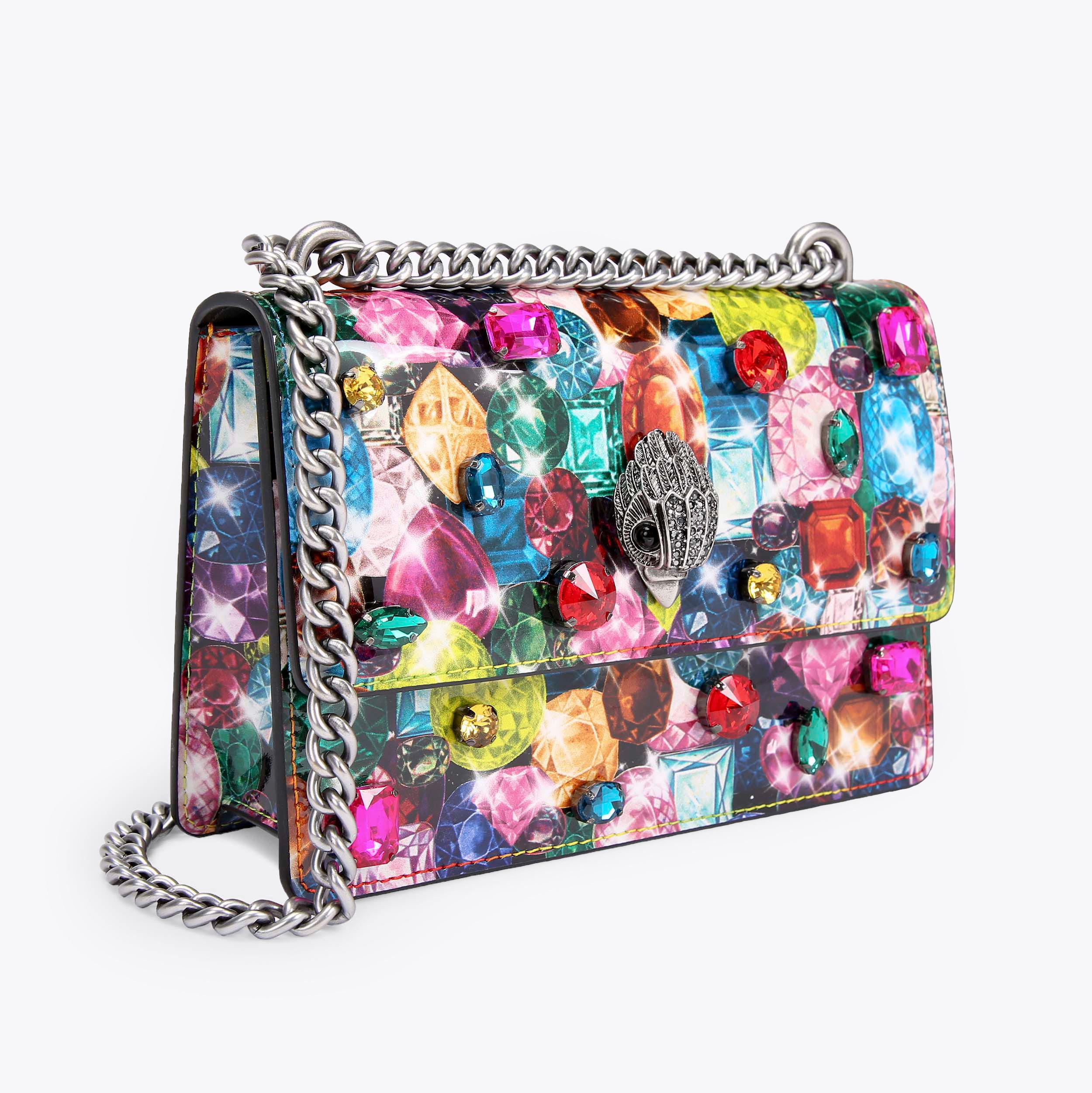 SHOREDITCH SM CROSS BODY Jewel Print Cross Body Bag by KURT GEIGER LONDON