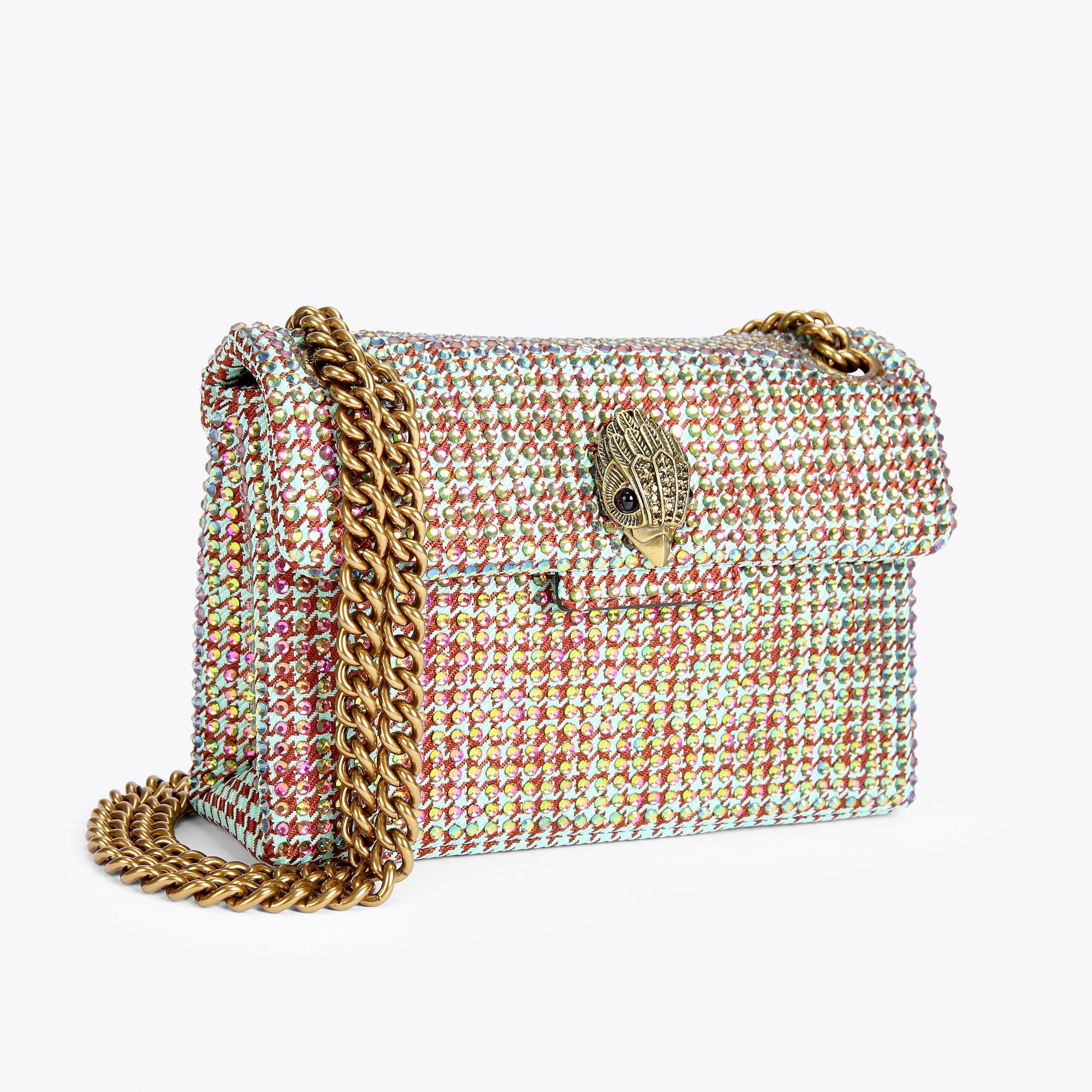 FABRIC MINI KENSINGTON Fabric Cross Body Bag by KURT GEIGER LONDON