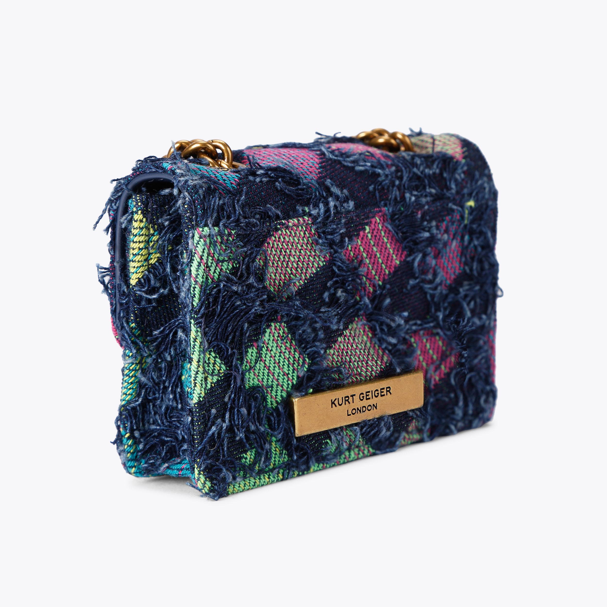 MICRO KENSINGTON Ombre Denim Micro Bag by KURT GEIGER LONDON