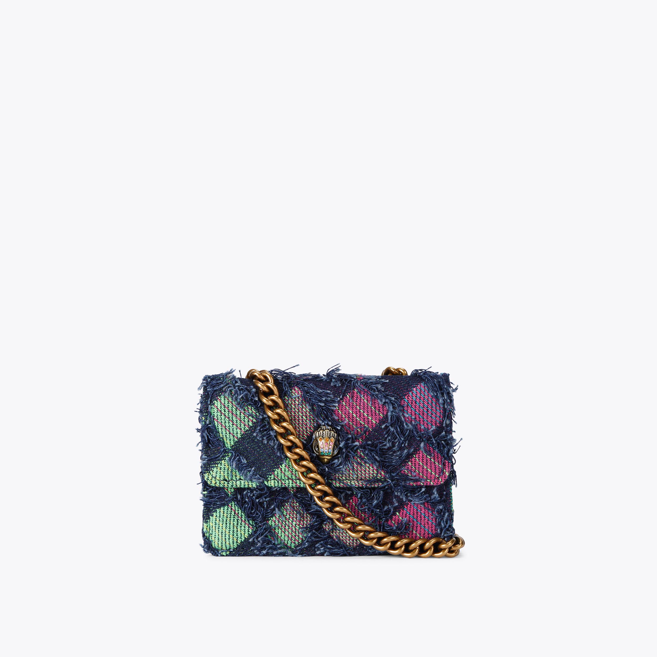 MICRO KENSINGTON Ombre Denim Micro Bag by KURT GEIGER LONDON