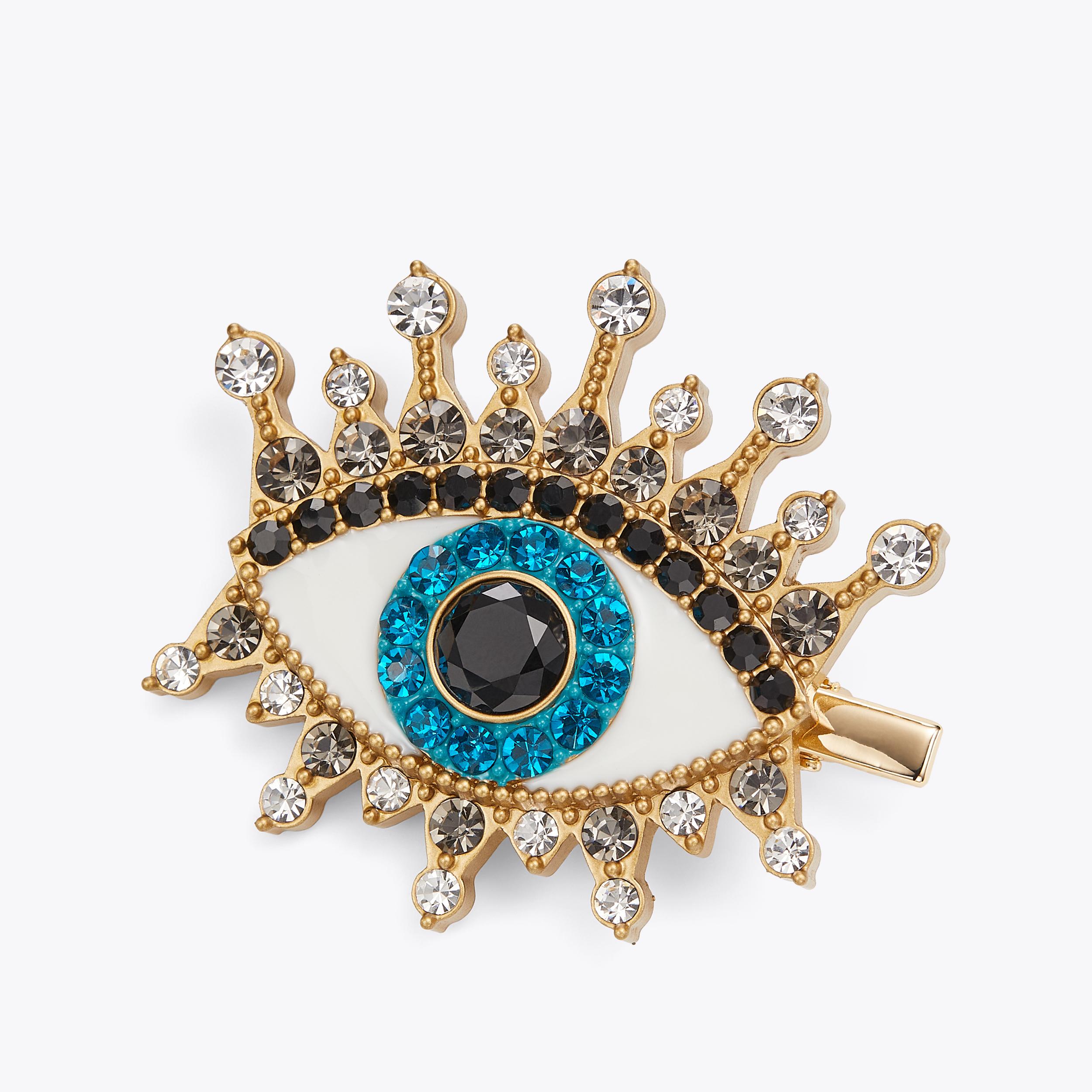 EVIL EYE CLIP Evil Eye Hair Clip by KURT GEIGER LONDON