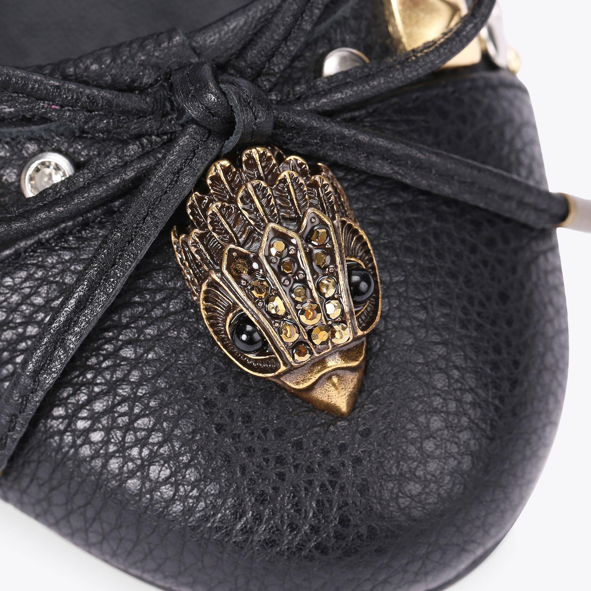 Eagle Ballerina Black Slip On Flats By Kurt Geiger London