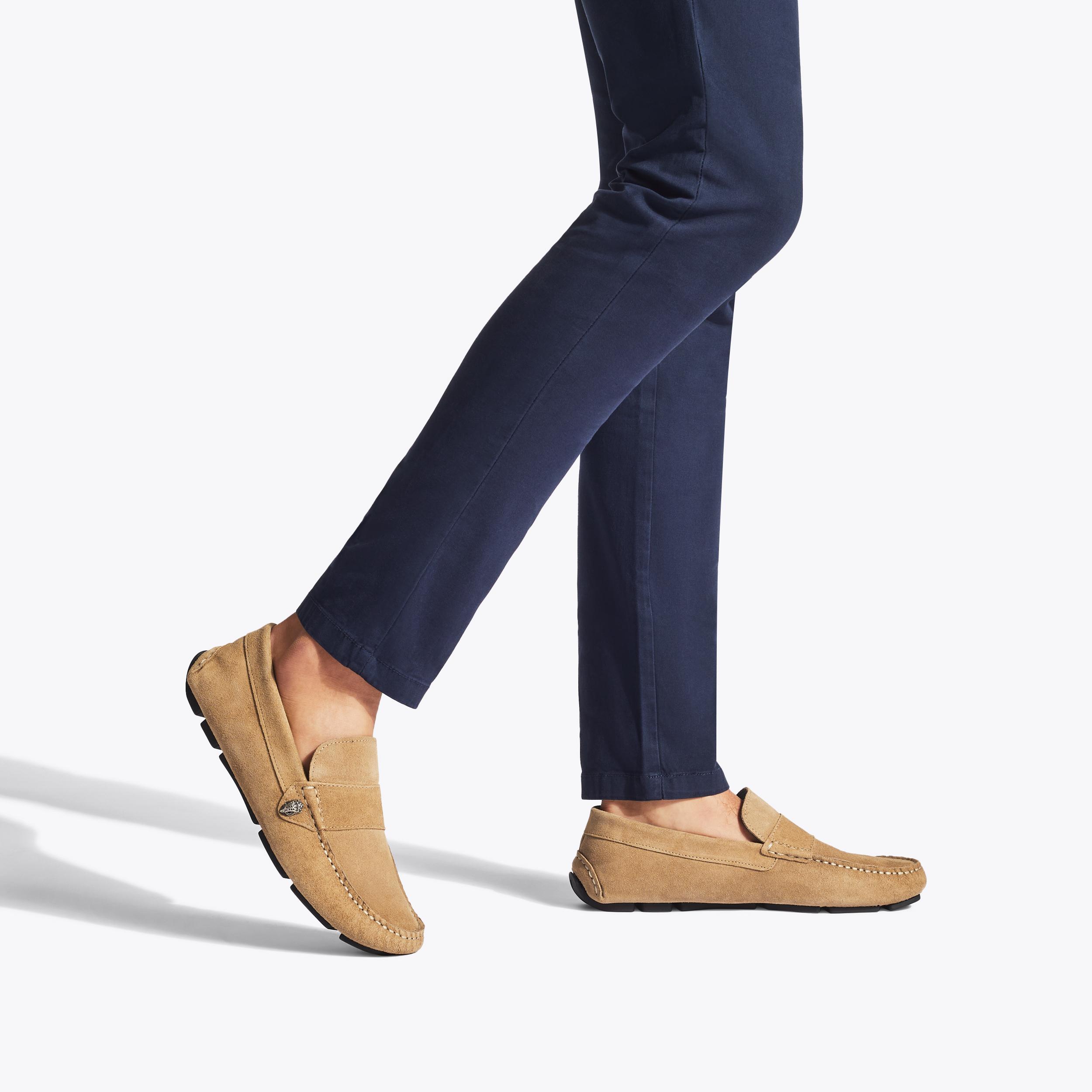Stirling Suede Slip On Shoes By Kurt Geiger London